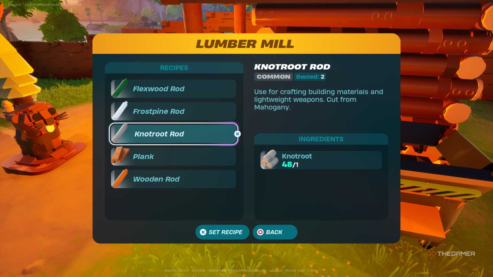 How To Find Knotroot In Lego Fortnite Odyssey