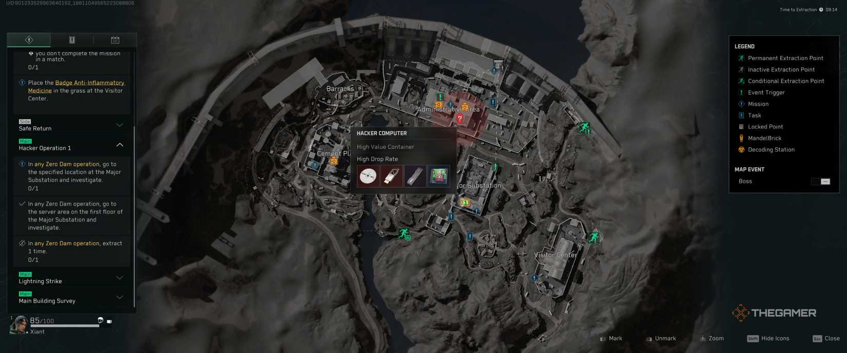 delta force operations loot table