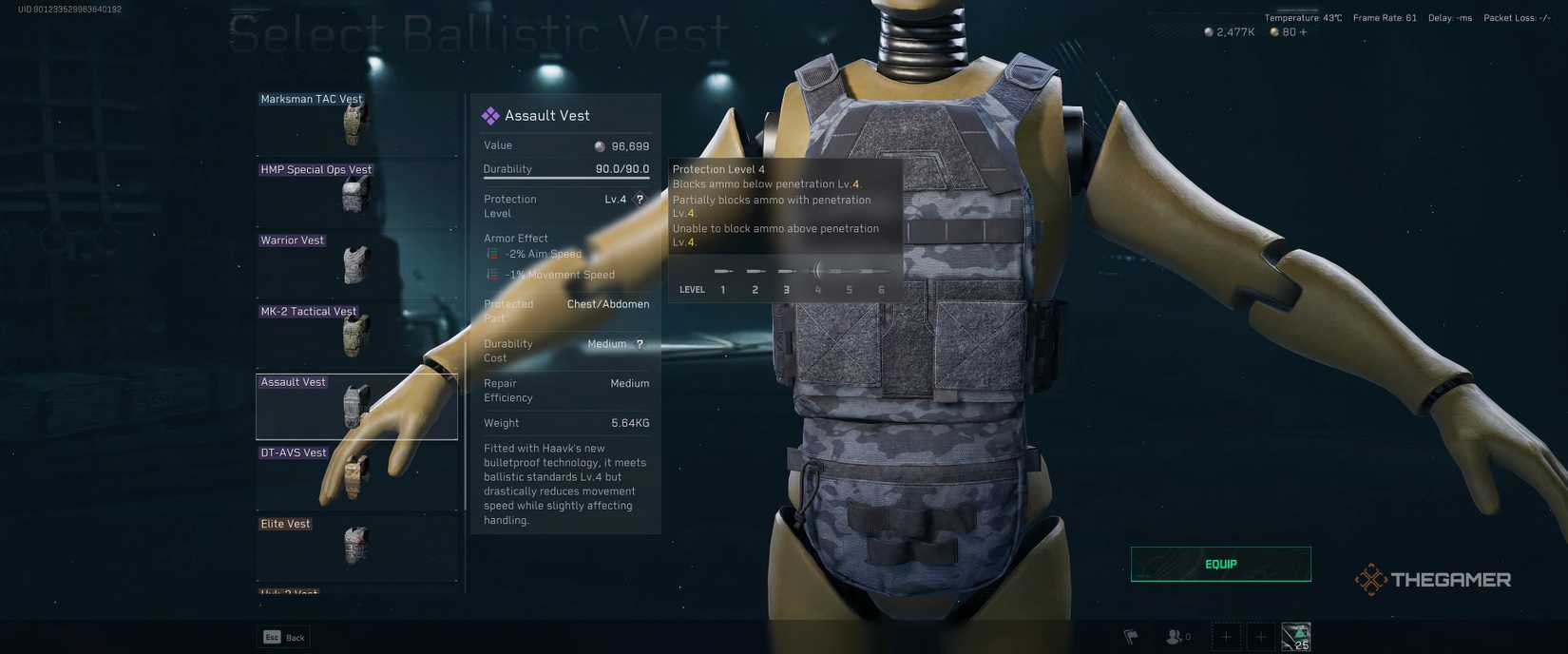 How Armor And Bullet Damage Work In Delta Force