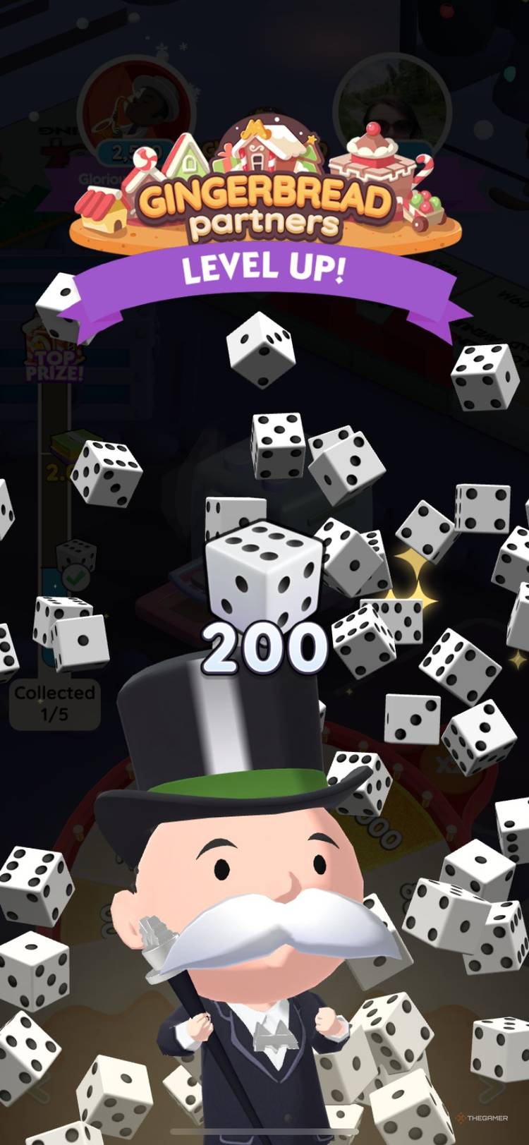 All Rewards In Gingerbread Partners (December 24-29) In Monopoly Go