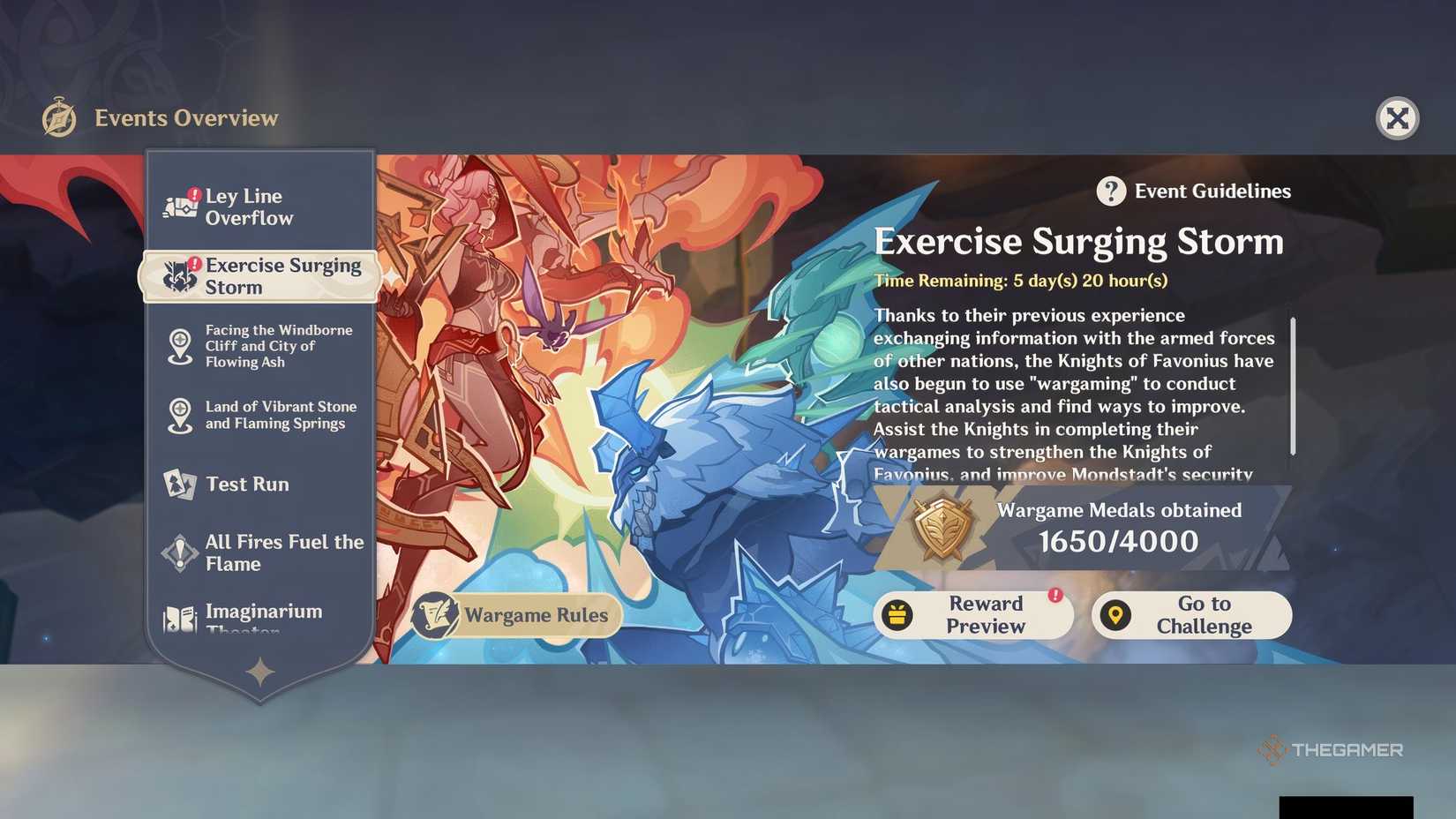 Complete Exercise Surging Storm Event Guide In Genshin Impact