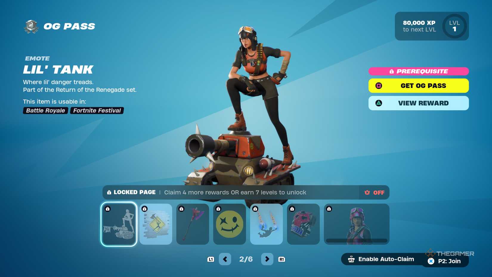 Every Battle Pass Item Reward In Fortnite: OG Chapter 1, Season 1