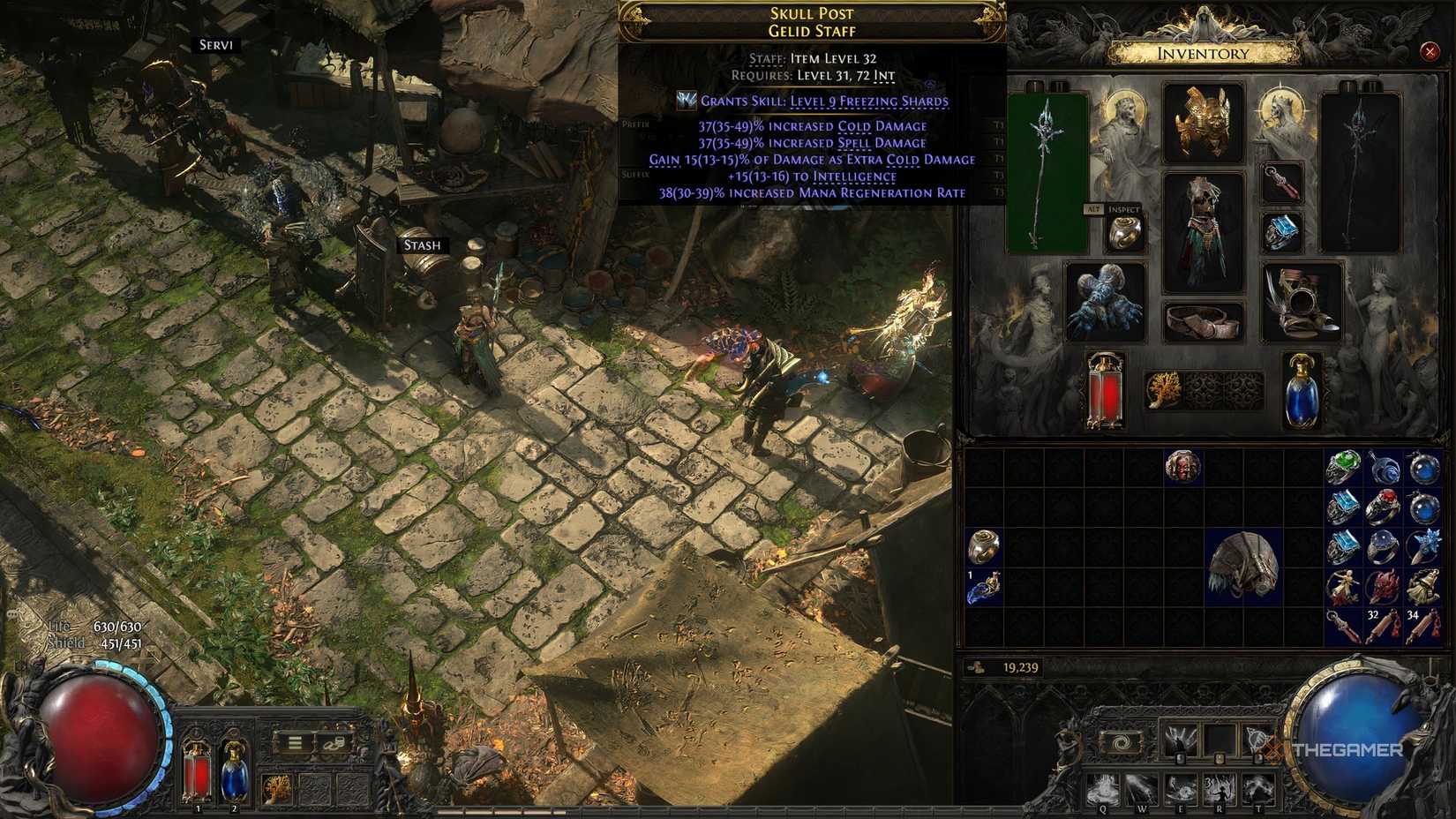 Leveling Build For Fireball Blood Mages In Path Of Exile 2