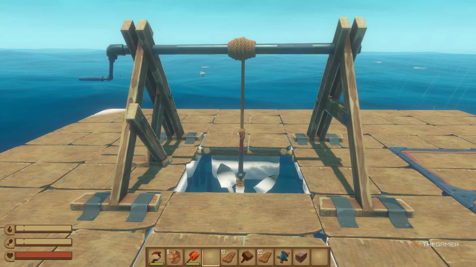 How To Craft Your First Anchor In Raft