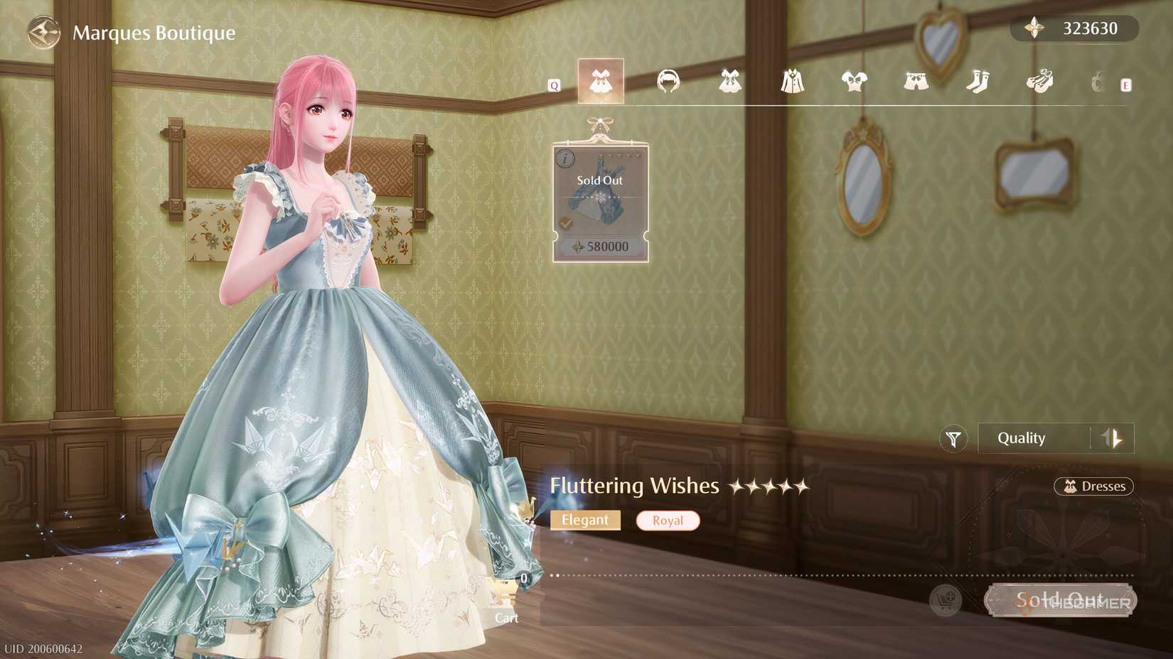 How To Get The Fluttering Wishes Dress In Infinity Nikki