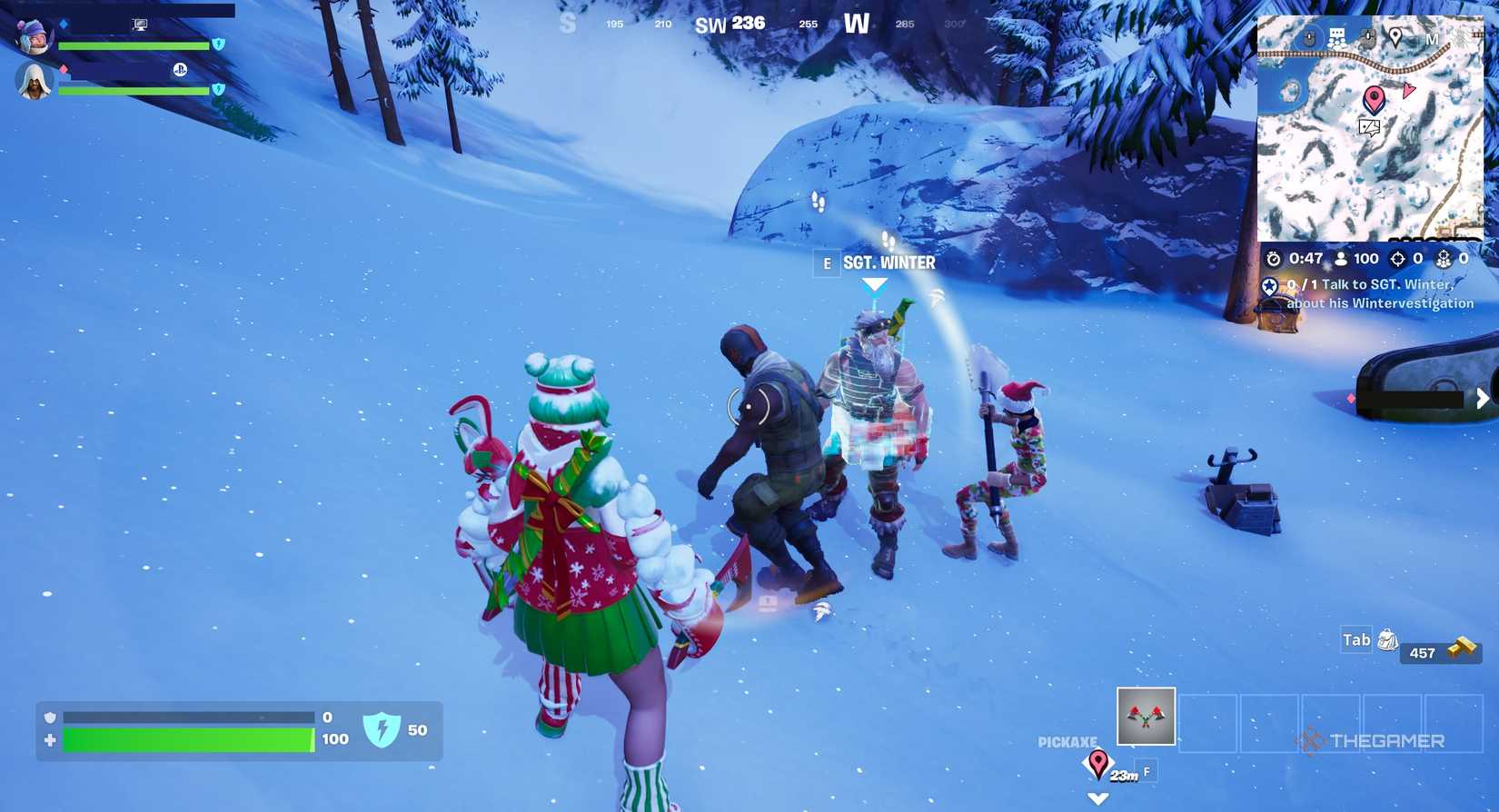 How To Open Your Free Presents In Fortnite's Winterfest 2024