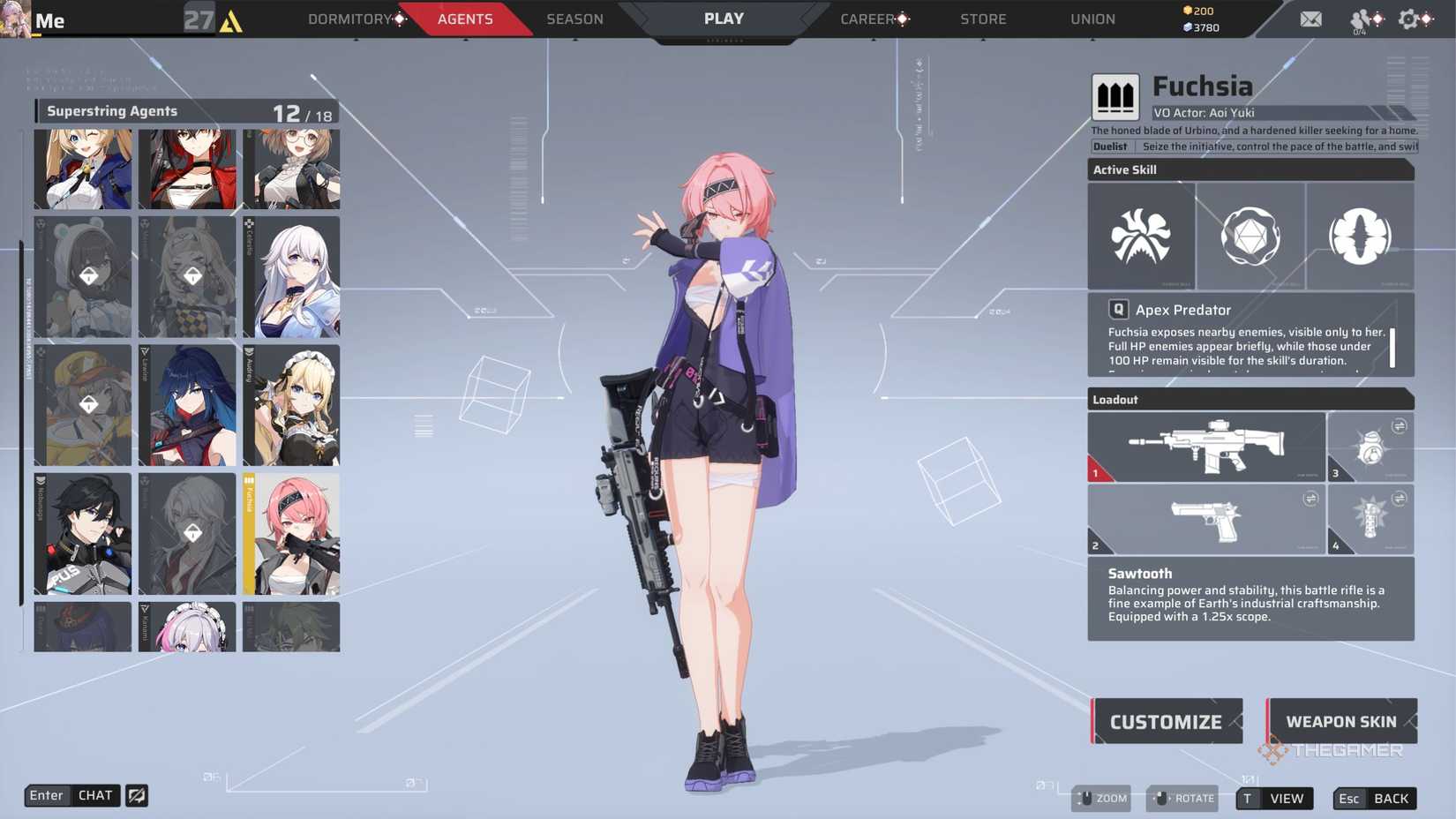 How To Play Fuchsia In Strinova