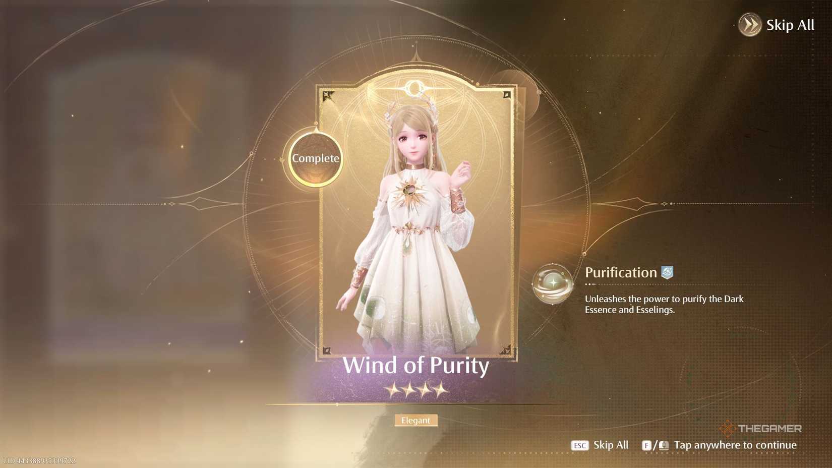How To Craft The Wind Of Purity Outfit In Infinity Nikki