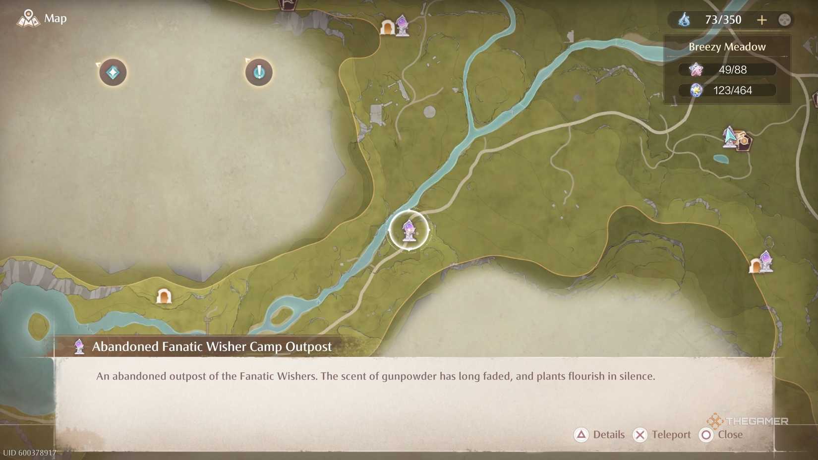 Every Warp Spire Location In Infinity Nikki