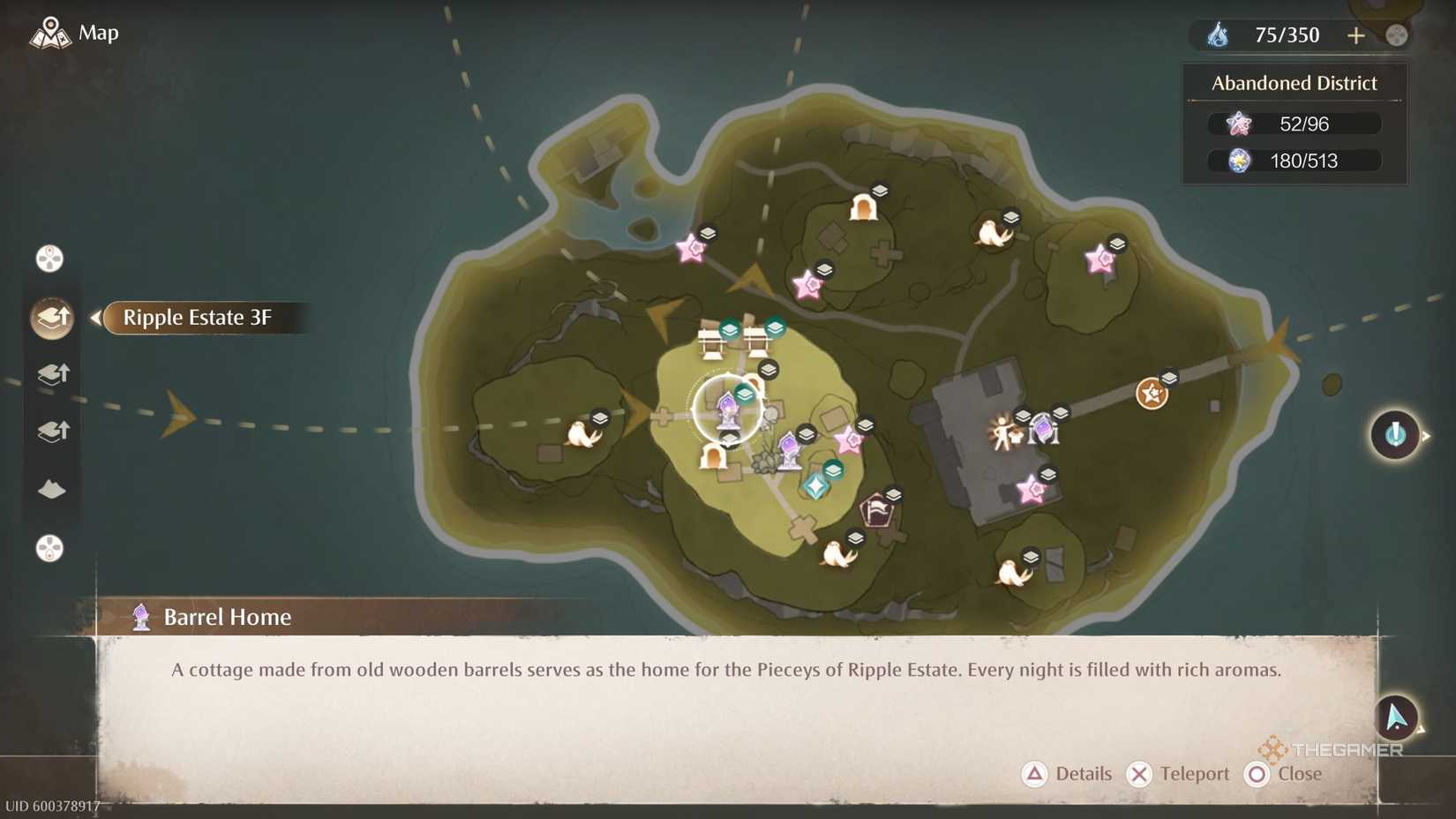 Every Warp Spire Location In Infinity Nikki