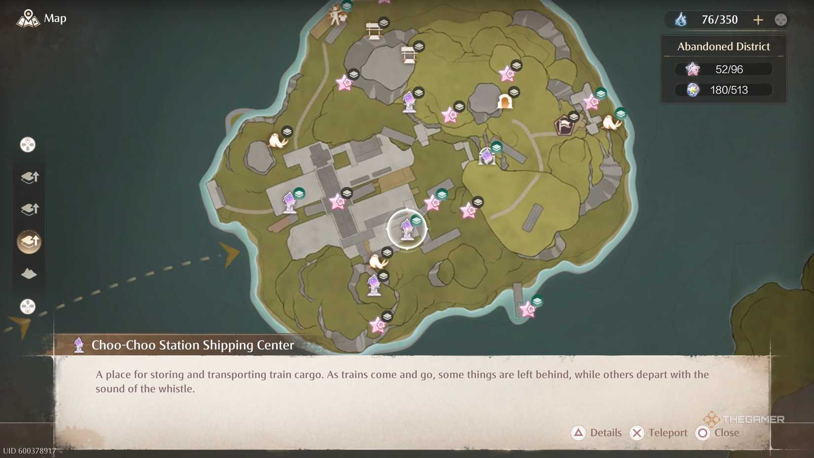 Every Warp Spire Location In Infinity Nikki