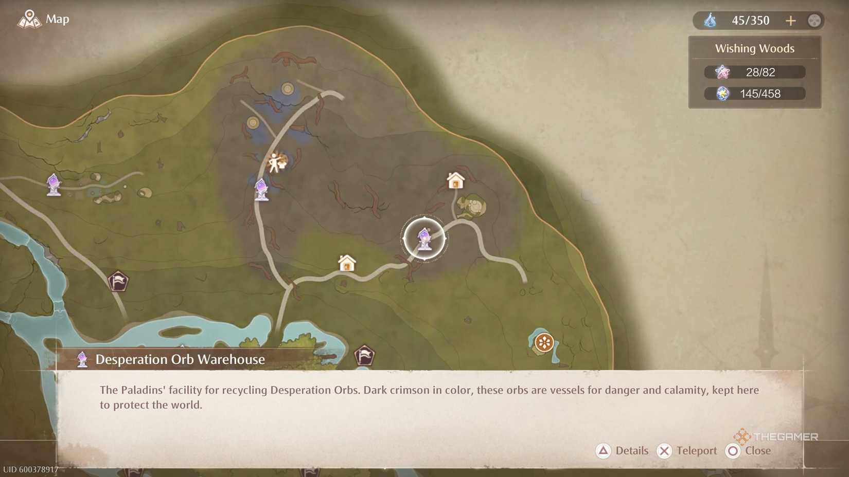 Every Warp Spire Location In Infinity Nikki