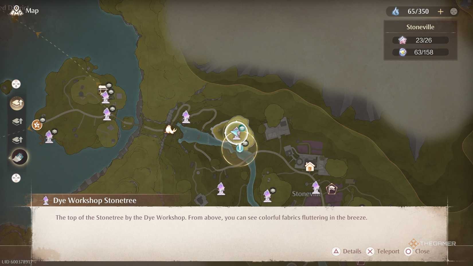 Every Warp Spire Location In Infinity Nikki