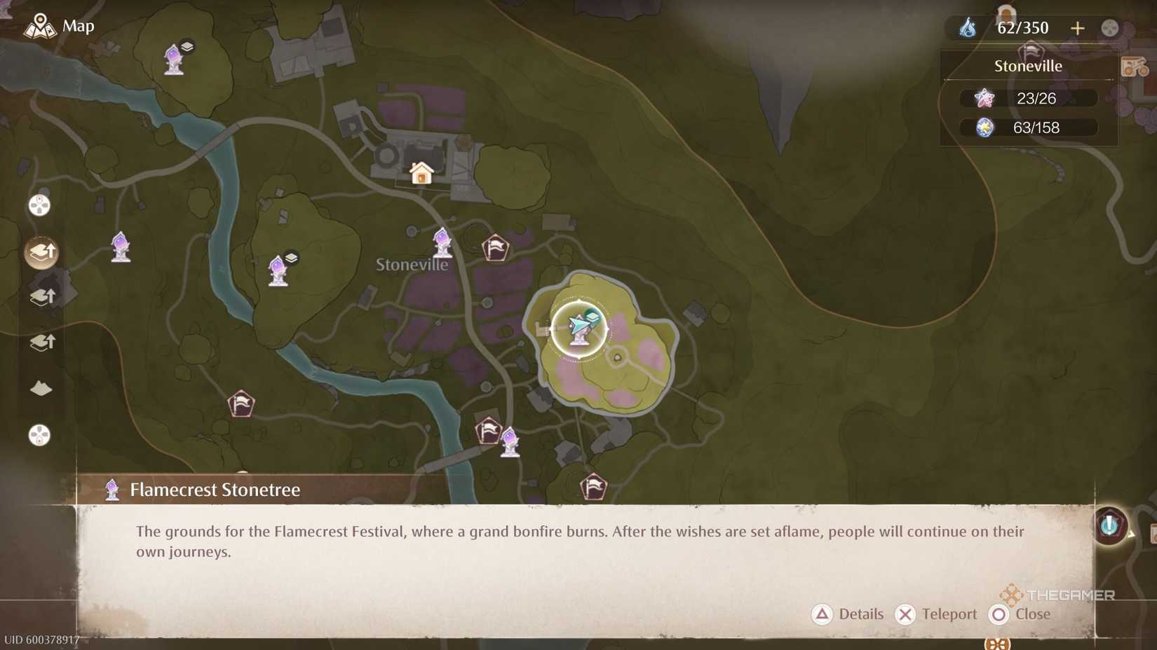 Every Warp Spire Location In Infinity Nikki