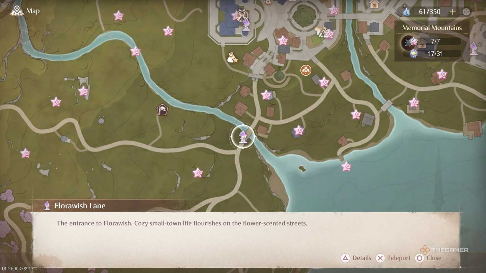 Every Warp Spire Location In Infinity Nikki