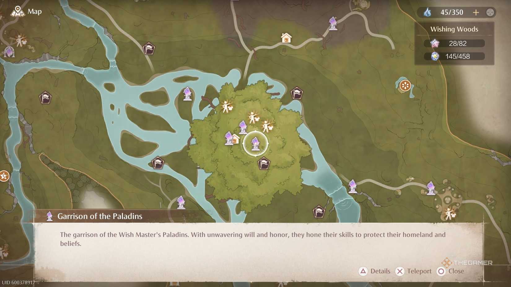 Every Warp Spire Location In Infinity Nikki