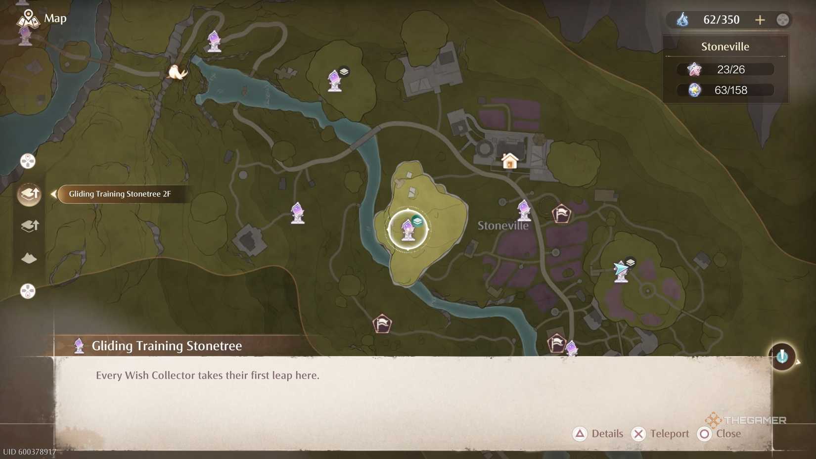 Every Warp Spire Location In Infinity Nikki