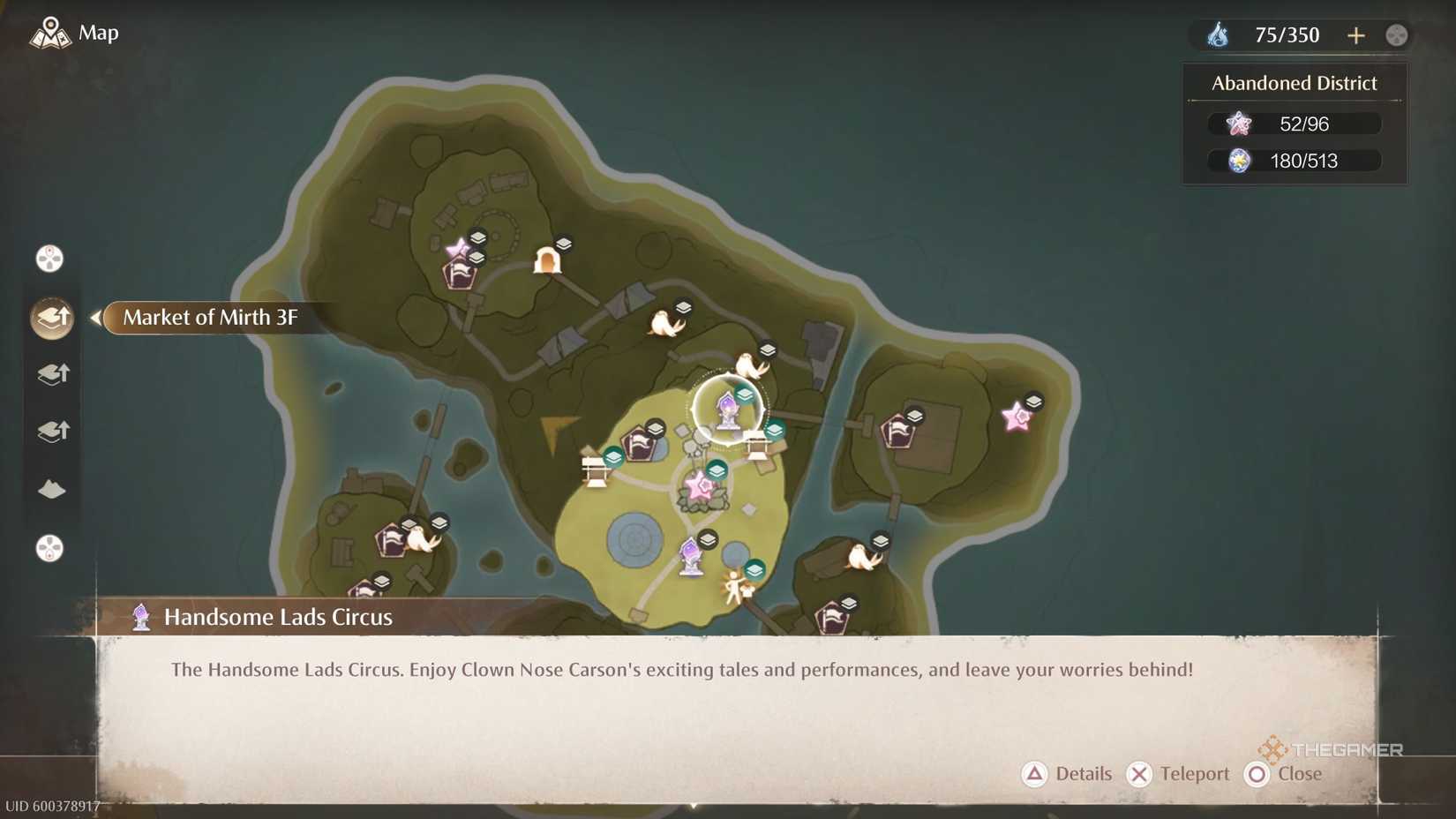 Every Warp Spire Location In Infinity Nikki