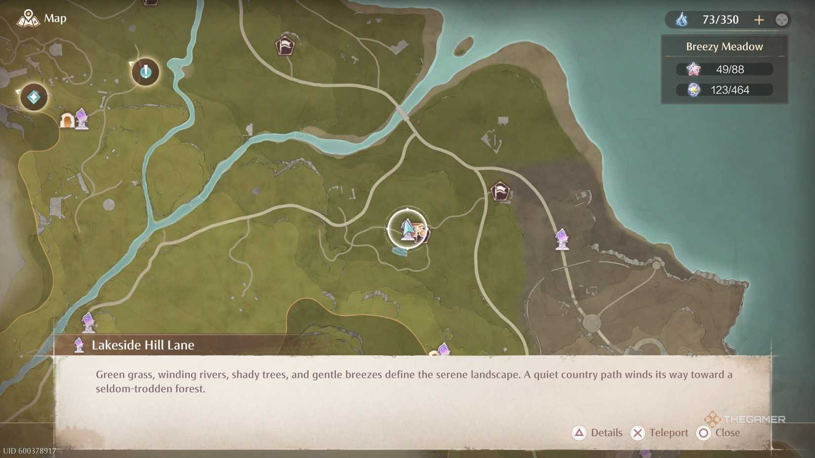 Every Warp Spire Location In Infinity Nikki