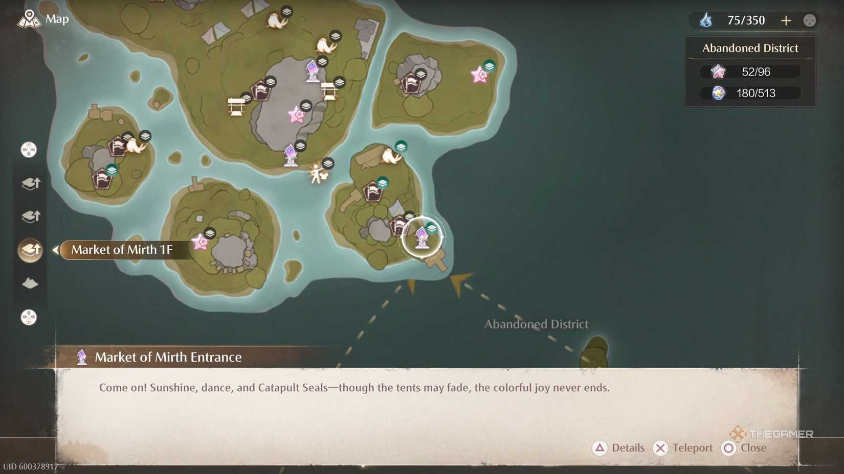 Every Warp Spire Location In Infinity Nikki