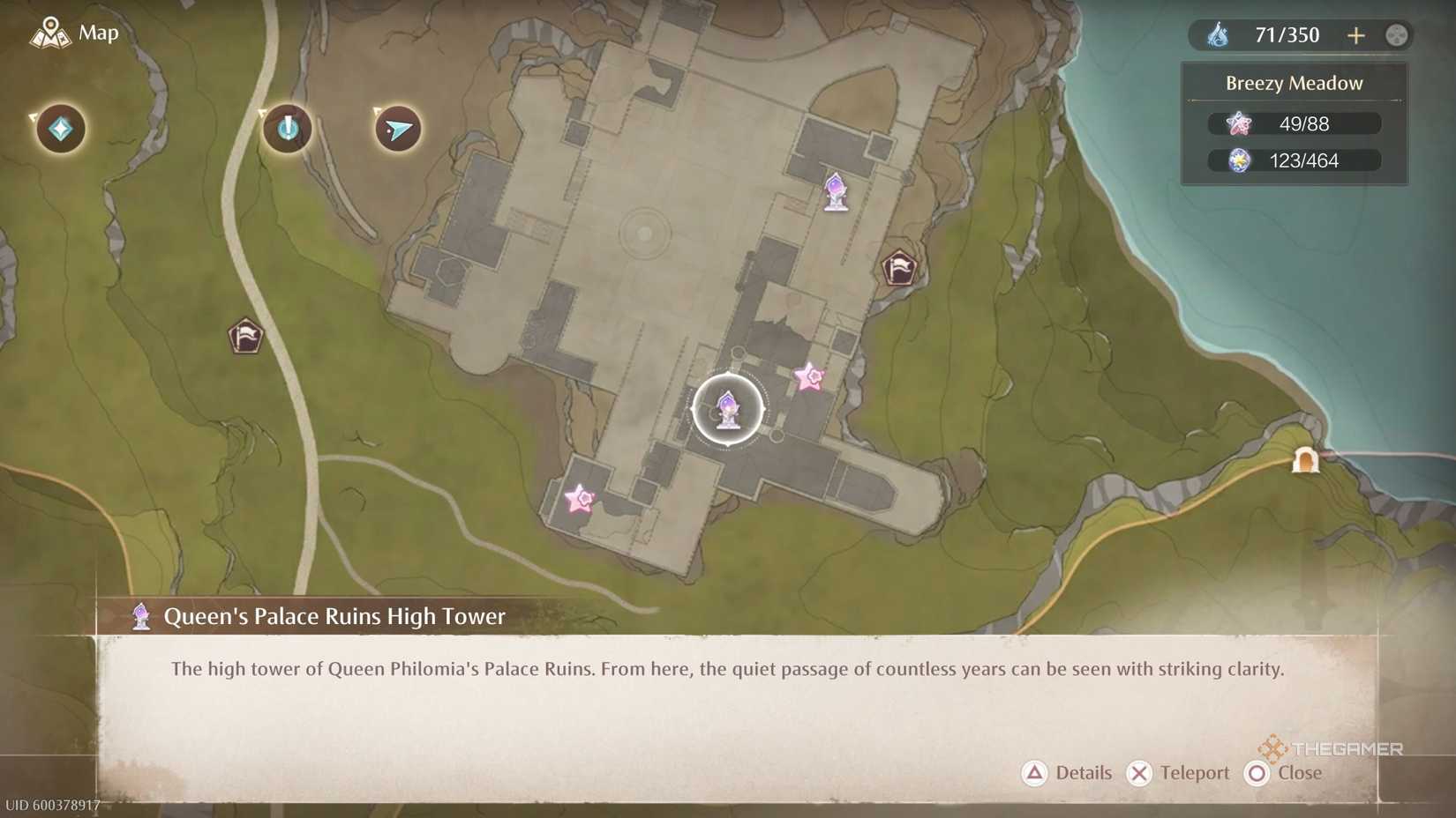 Every Warp Spire Location In Infinity Nikki