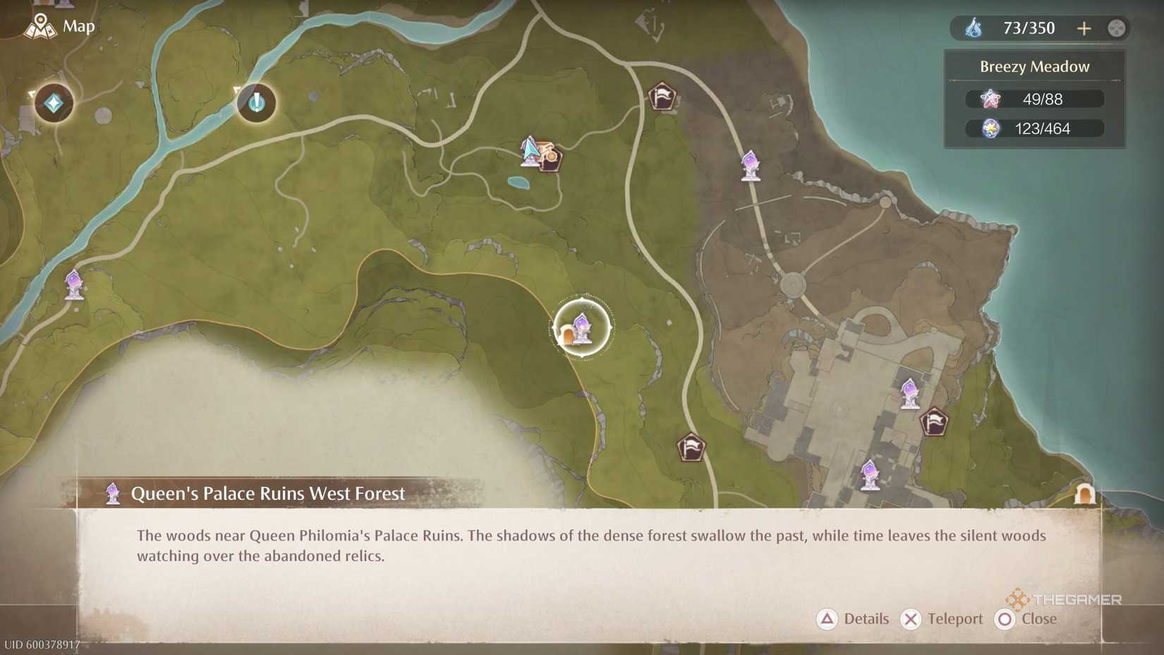 Every Warp Spire Location In Infinity Nikki