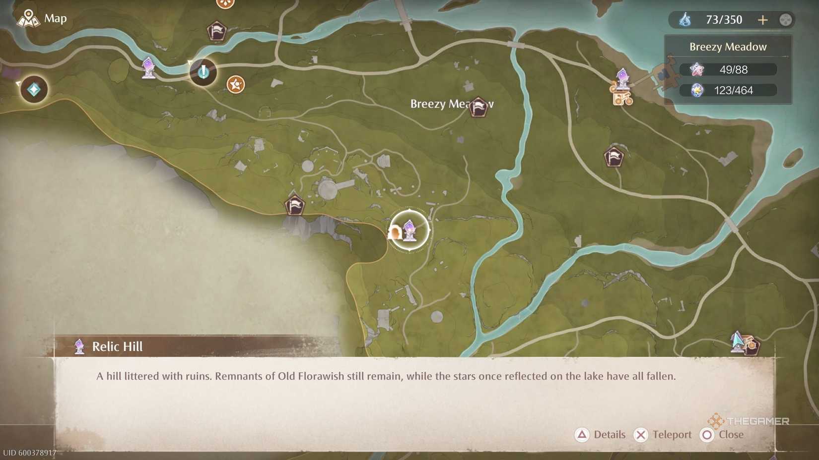 Every Warp Spire Location In Infinity Nikki