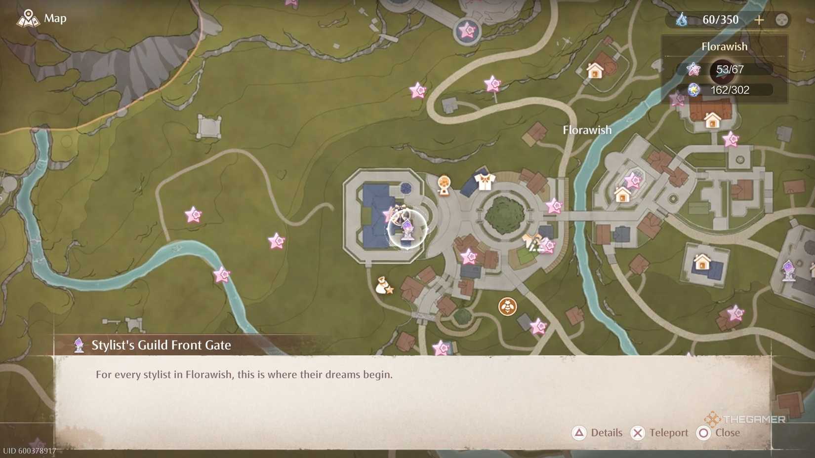 Every Warp Spire Location In Infinity Nikki