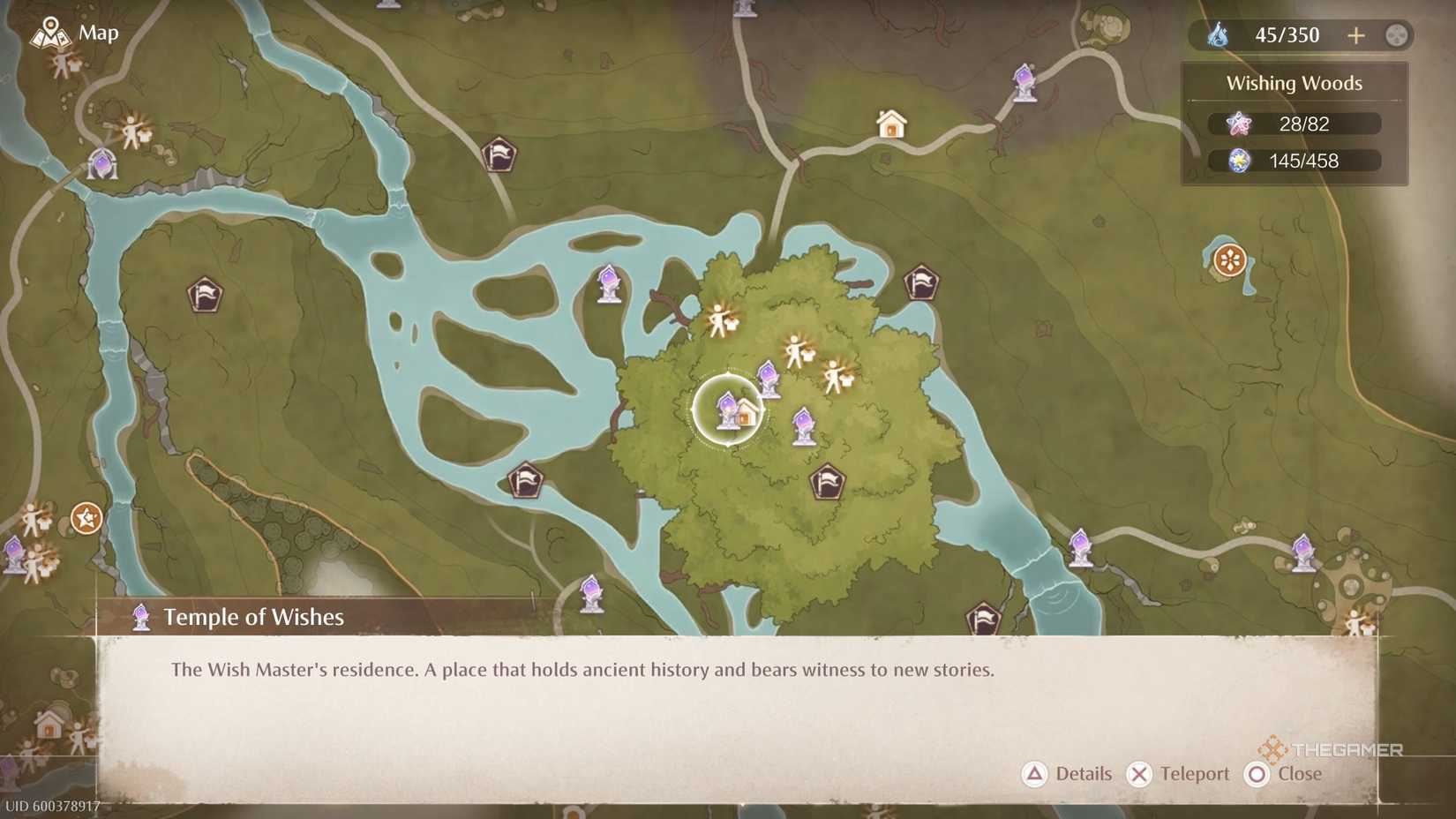 Every Warp Spire Location In Infinity Nikki