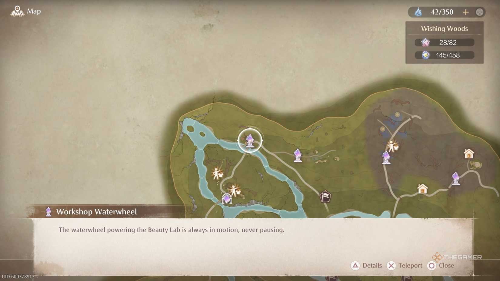 Every Warp Spire Location In Infinity Nikki