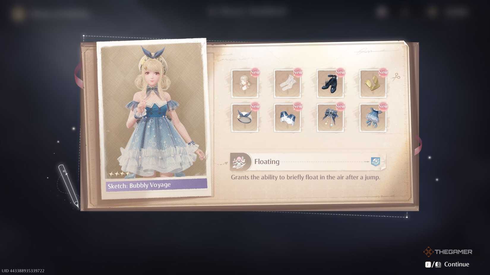 How To Craft The Bubbly Voyage Outfit In Infinity Nikki