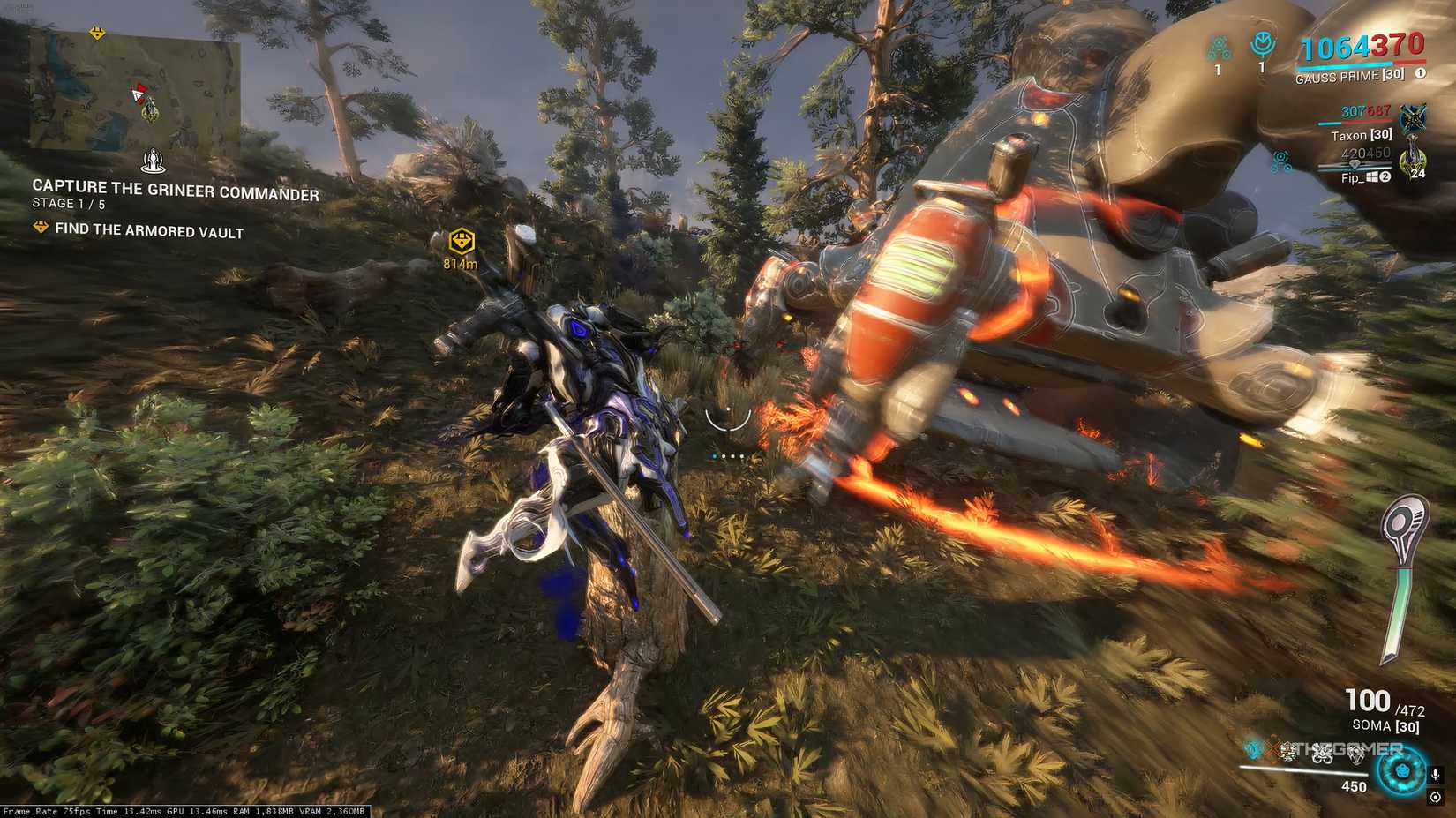 How To Beat The Tusk Thumper Doma Boss In Warframe