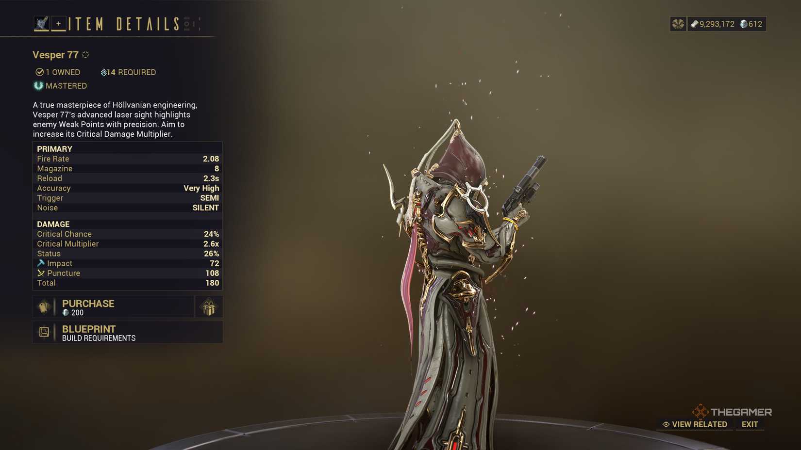 Best Vesper 77 Builds In Warframe