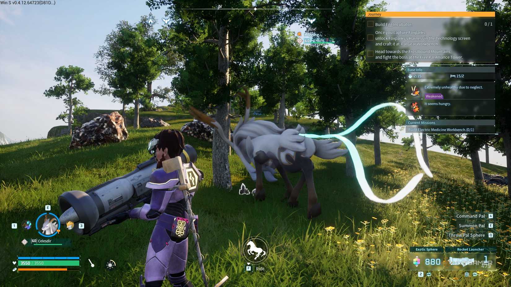 Where To Find Celesdir In Palworld