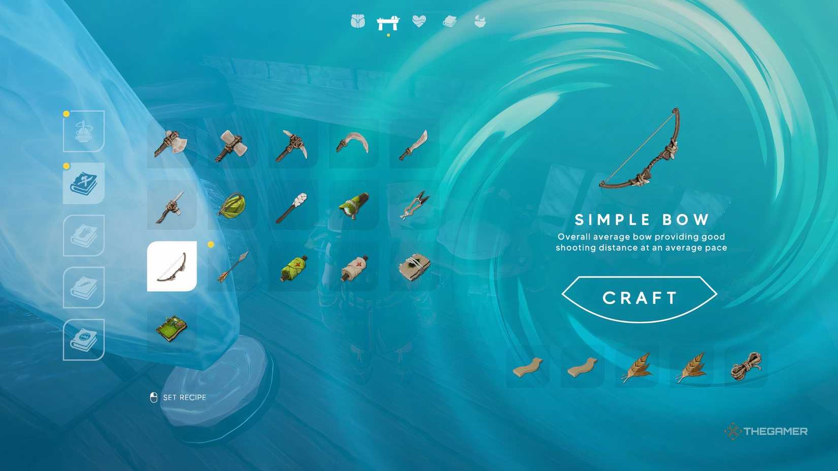 How To Make A Bow And Arrows In Aloft