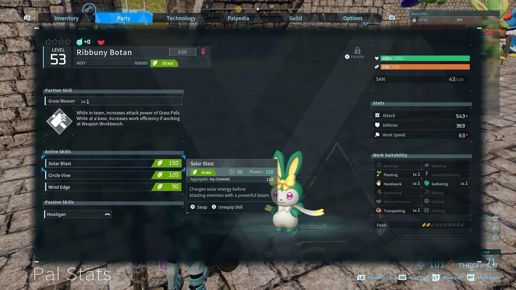 How To Catch Ribbuny Botan In Palworld