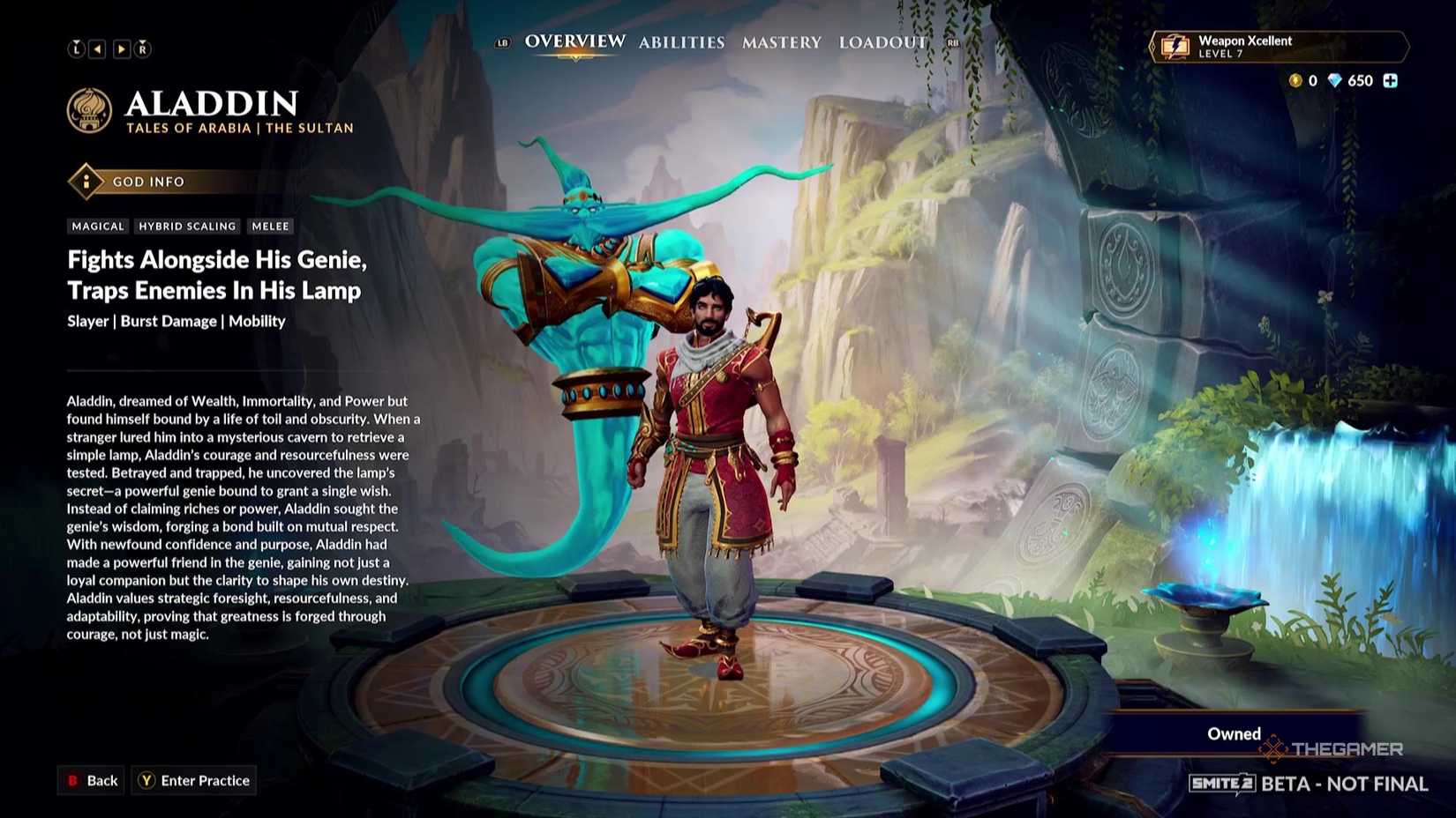 How To Play As Aladdin In Smite 2