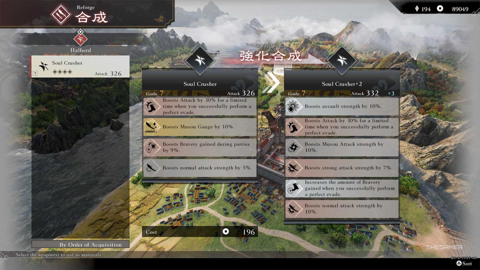 How To Reforge Weapons In Dynasty Warriors: Origins