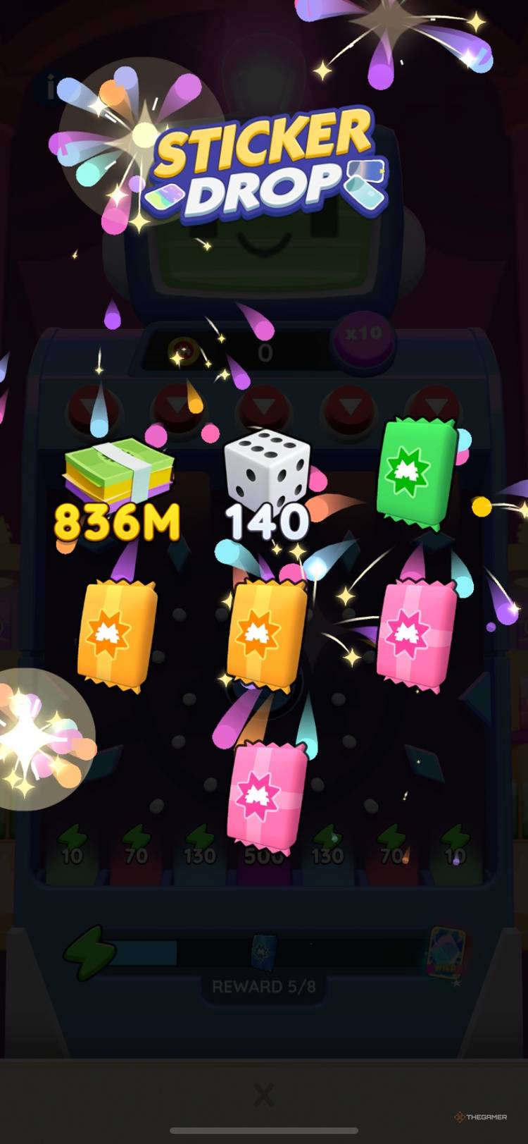 All Rewards In Peg-E Sticker Drop (January 14-16) In Monopoly Go