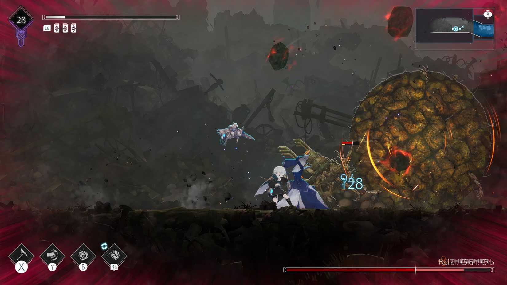 How To Beat Roller: Giant Orb In Ender Magnolia: Bloom In The Mist