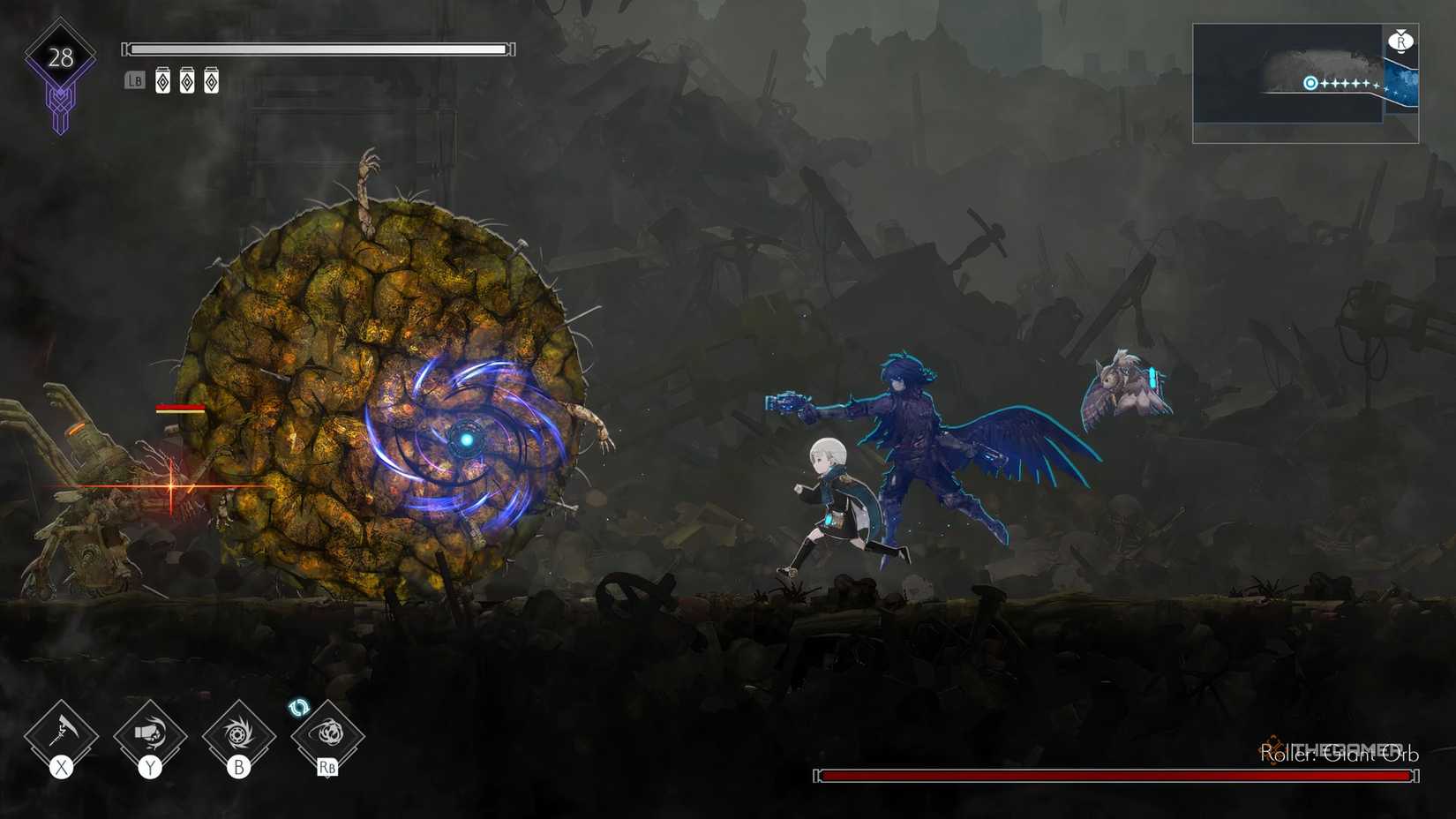 How To Beat Roller: Giant Orb In Ender Magnolia: Bloom In The Mist