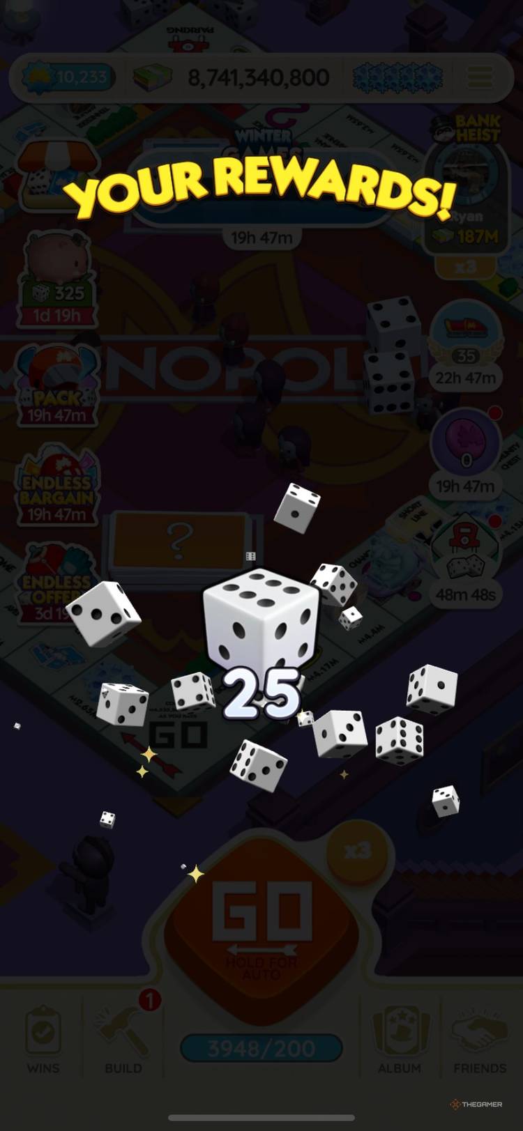 How To Save Up Dice In Monopoly Go
