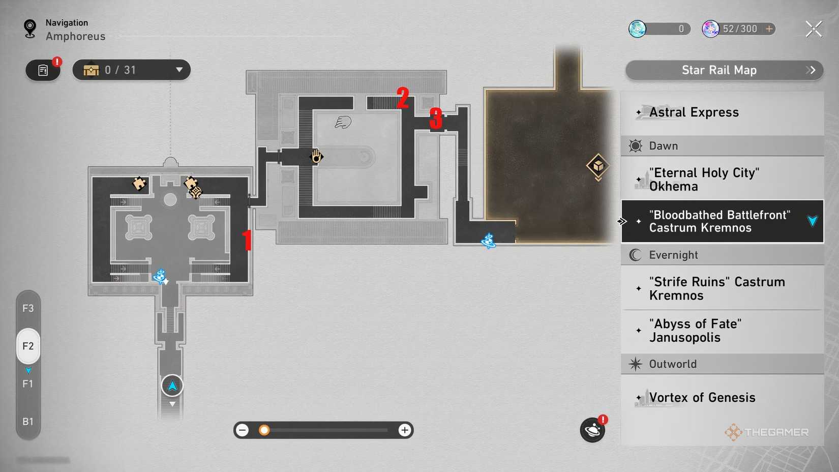 All Bloodbathed Battlefront Castrum Kremnos Chest Locations In HSR