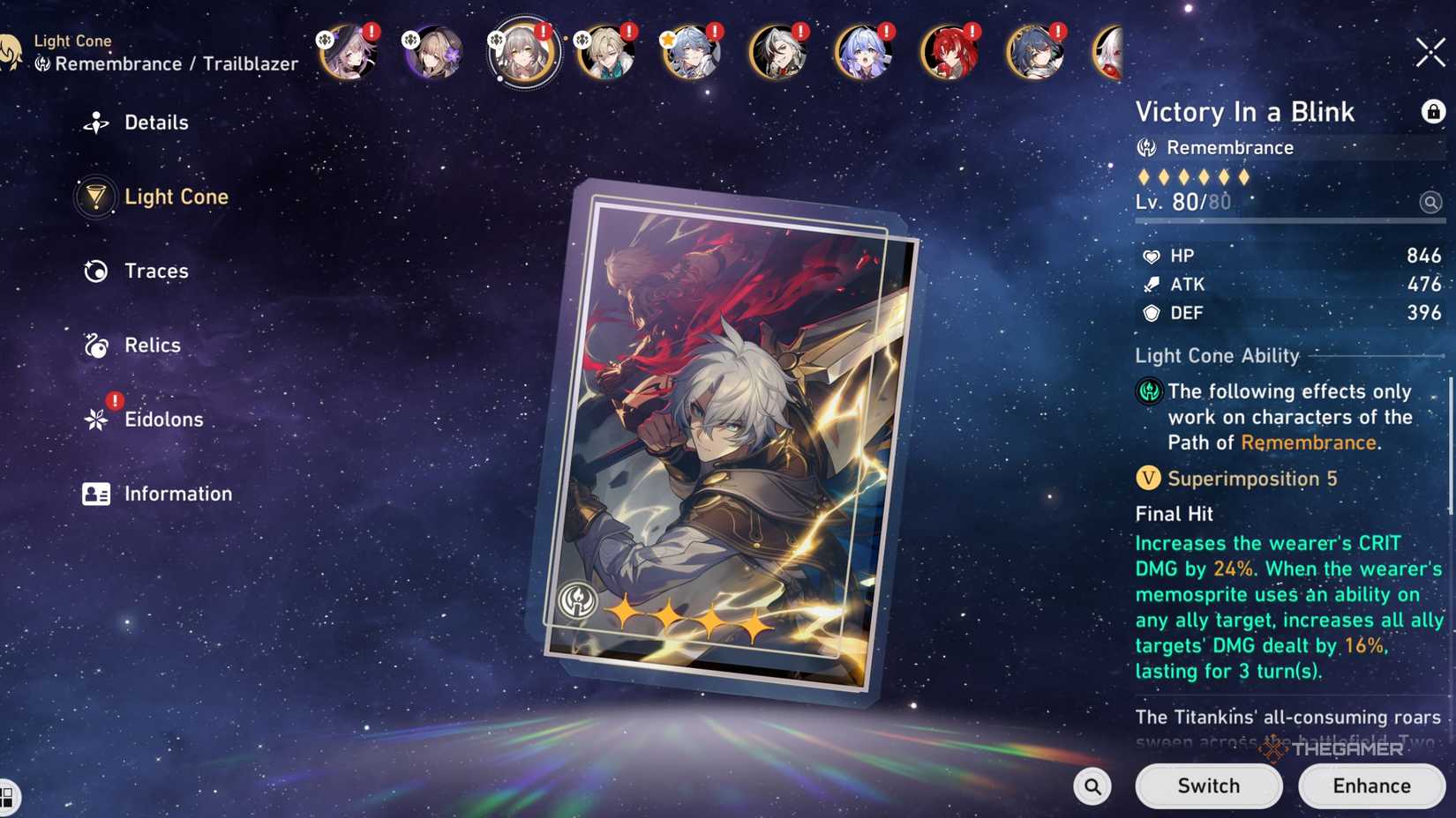 The Remembrance Trailblazer Build Guide In Honkai: Star Rail