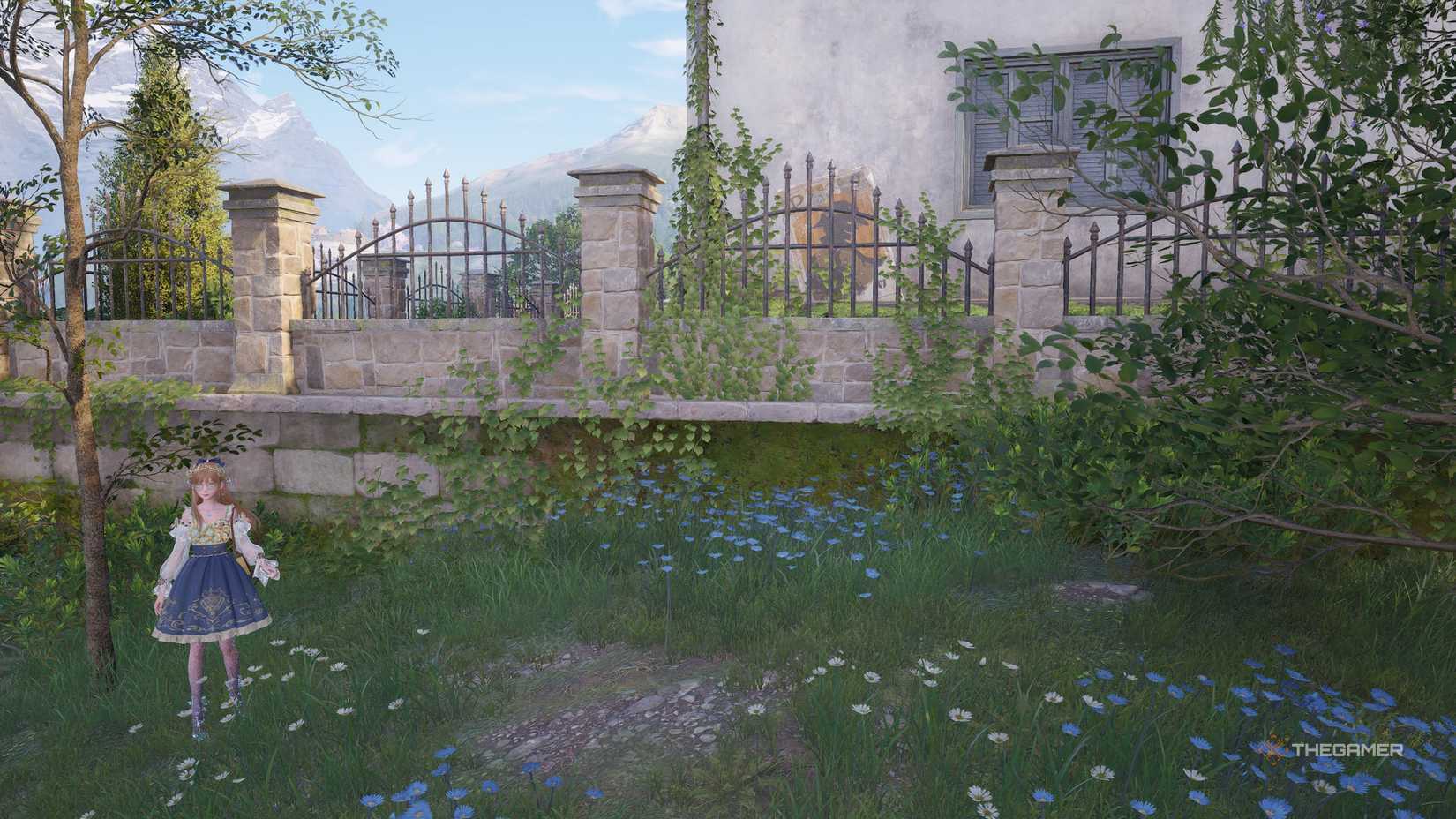 forced perspective capturing the thief