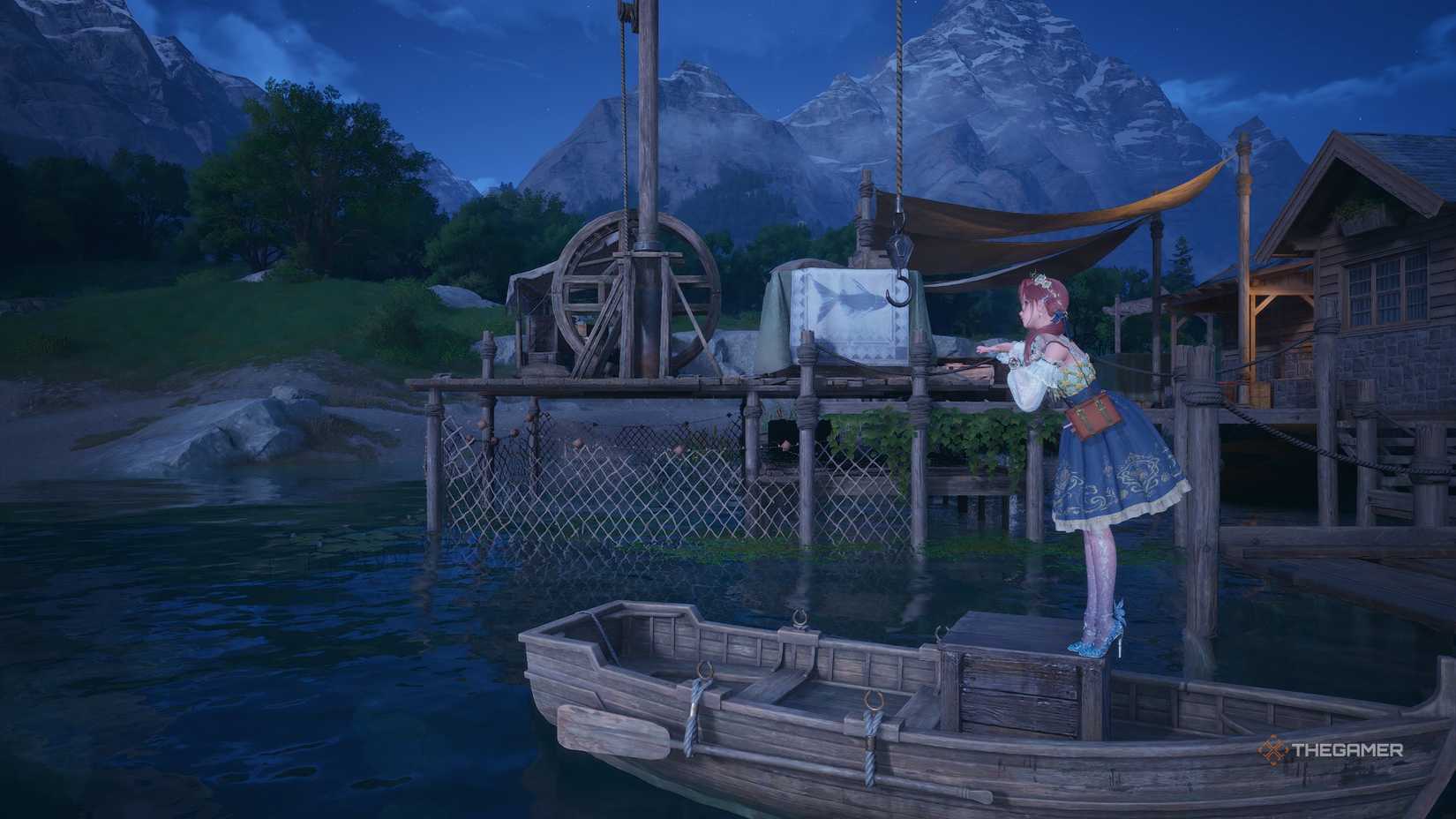 forced perspective capturing the thief