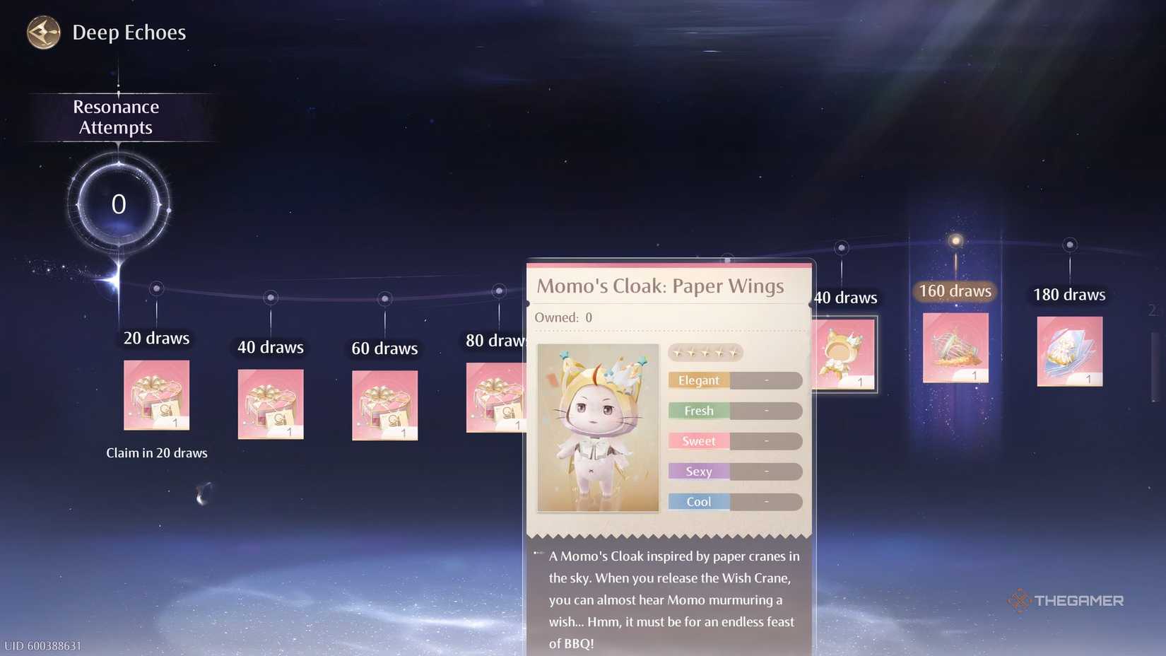 Every Cloak For Momo In Infinity Nikki