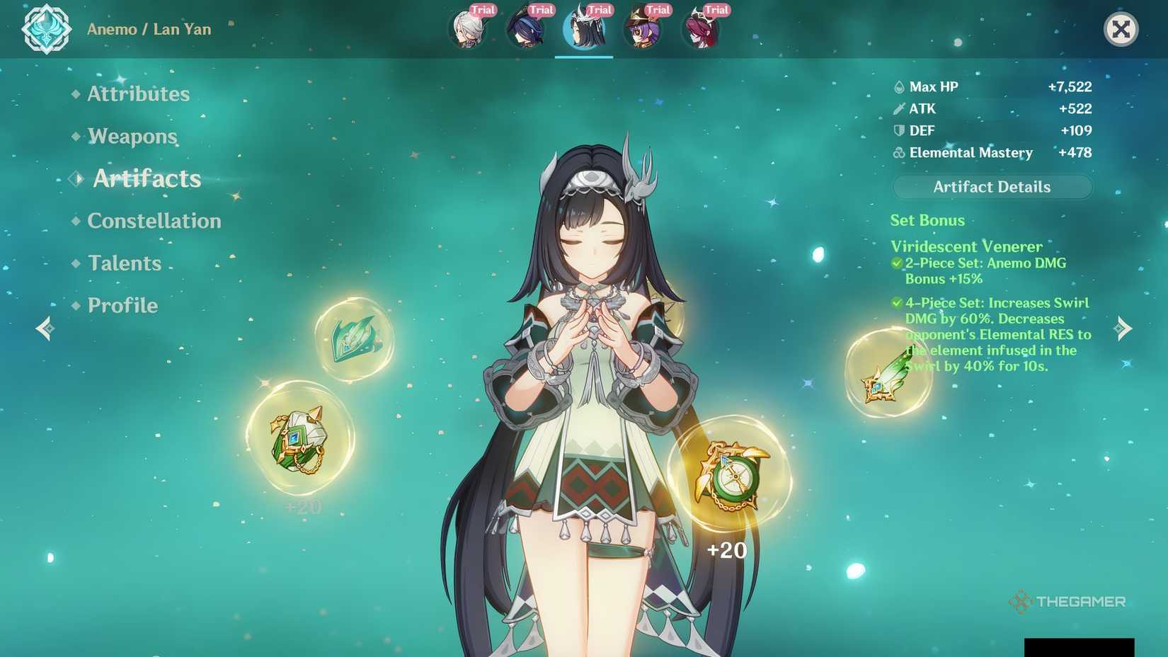 How To Build Lan Yan In Genshin Impact