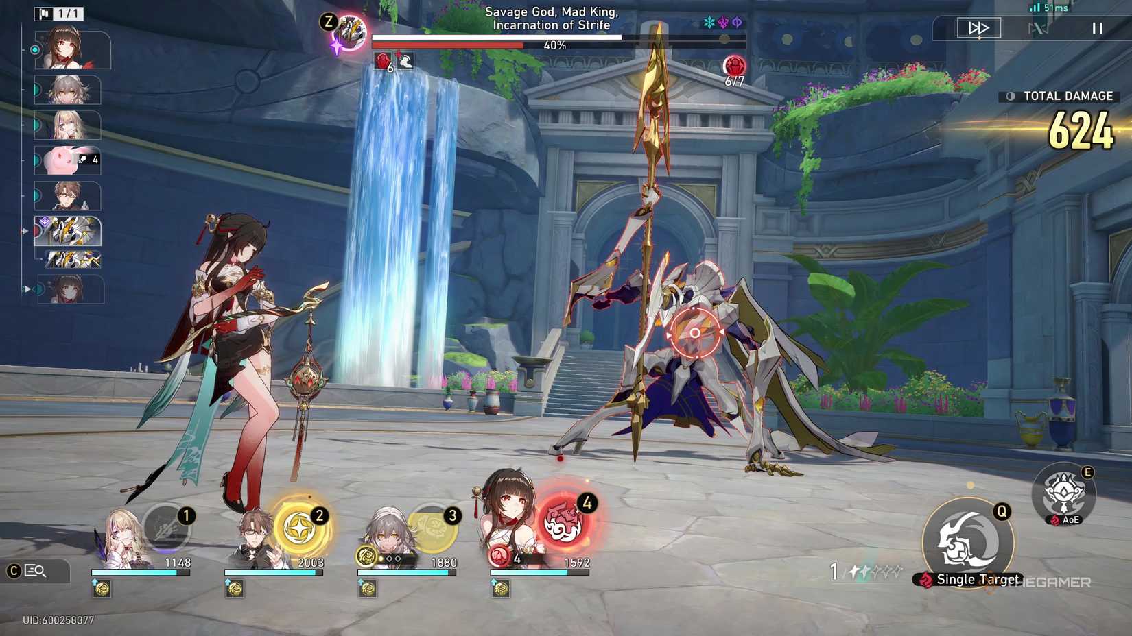How To Beat Savage God, Mad King, Incarnation Of Strife In Honkai: Star ...