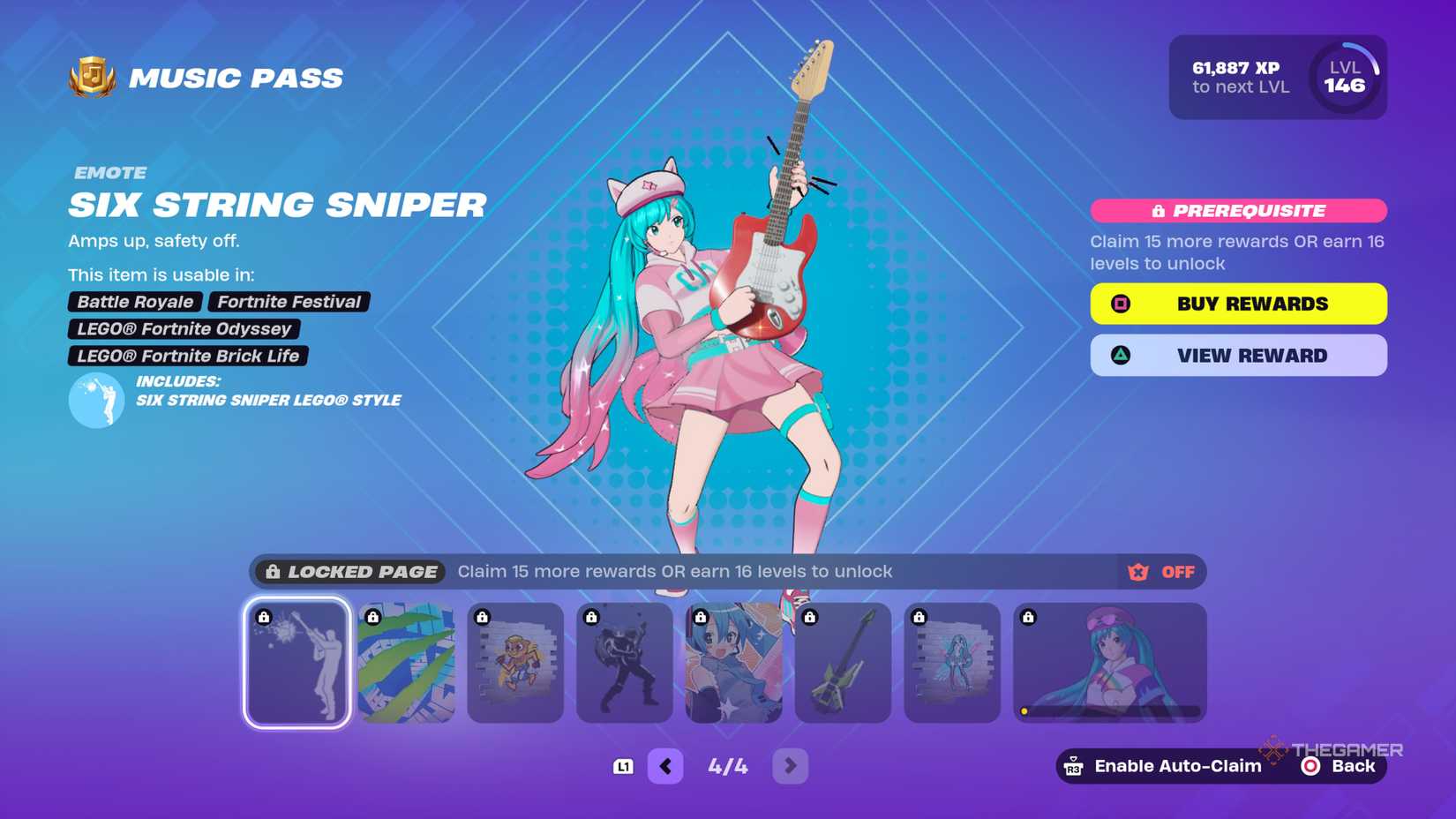 Every Reward In The Season 7 Music Pass For Fortnite Festival